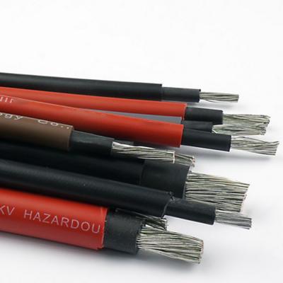 China 1 Conductor DC Solar Cable with 6.1mm Outer Diameter and 84/0.28mm Construction for Photovoltaic Systems for sale