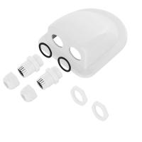 China IP68 Waterproof Solar Cable Entry Gland with 6mm to 12mm Adjustable Grommet for RV Solar Panels for sale