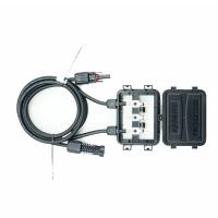 China TUV Certified 1000VDC IP67 Solar PV Junction Box with 2 Diodes for Outdoor Use - 10A Current Rating for sale