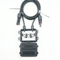 China 140W-250W PV Junction Box with 2 Diodes, 10A Rated Current, IP67 Waterproof for Poly Solar Panel for sale