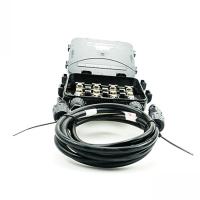 China TUV 1000VDC IP67 Solar Junction Box with 13A Current and 125×130×23mm Dimensions for sale