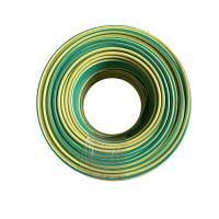 China 10 AWG 6mm² Pure Bare Copper Grounding Wire with PVC Jacket 100m Roll for Solar Power Systems for sale