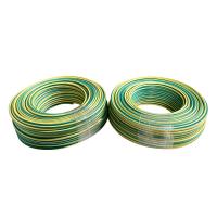 China 4mm² 12 AWG Green Yellow Pure Copper Grounding Cable 100m Roll CE Certified for Solar RV Automotive Marine Applications for sale
