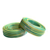 China 10mm² 8 AWG Grounding Copper Cable 100m Roll with PVC Insulation for 450/750V Fixed Installations for sale