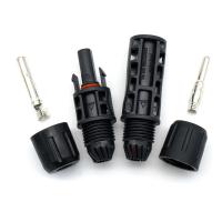 China TUV Approved Solar PV Connector with IP67 Dustproof and Copper/Tin Plated Contacts for High Performance for sale