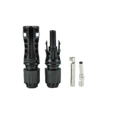China Safe Class 2 Solar Panel Connector with Tinned Copper Terminal and PPO Material for Reliable Solar System Connection for sale