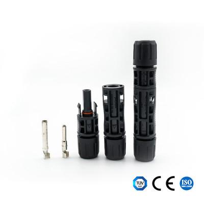 China 1500VDC Solar Panel Connectors with Auto-lock Equipment and Low Transition Resistance for Reliable PV Systems for sale