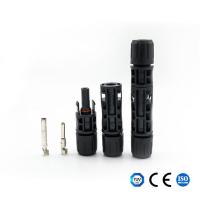 China TUV Certified MC4 Connectors with Copper/Tin Plated Contacts PPO Insulation and UV Resistant for Solar Panel Applications for sale