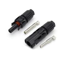 China TUV Approved Solar PV Power Connector with Silver Plated Copper Contacts for Quick Installation for sale