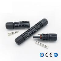 China TUV Certified 1500V DC Solar PV Connector with Copper/Tin Plated Contacts and PPO Insulation for Solar Power Systems for sale