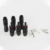 China UV Resistance PPO Material Auto-lock Solar PV Connectors for Solar Panel Systems for sale