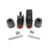 China Screw-On Solar Panel Connectors with 14-10 AWG Wire Gauge and Operating Temperature -40°C To +105°C for sale