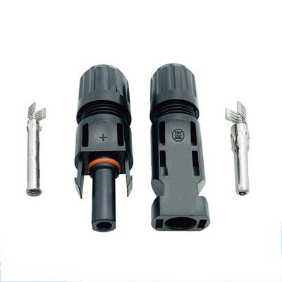 China DC 600V Solar Panel Connectors with 14-10 AWG and Panel Mount for Secure Photovoltaic PV Connections for sale