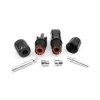 China DC 600V Solar Panel Connectors with Operating Temperature -40°C to +105°C and 2 Contacts for Reliable Solar Power Connections for sale