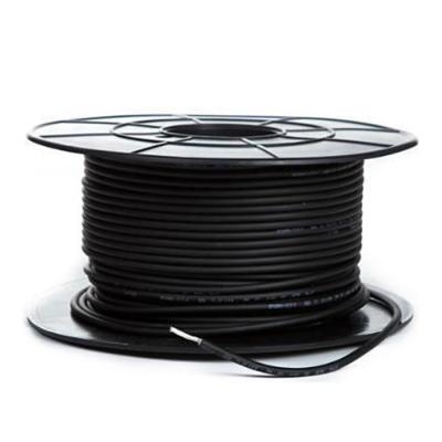China RoHS Compliant 40A Current Rating DC Solar Cable with Black/Red Color for Photovoltaic Systems for sale