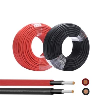 China IEC 60332-1 Flame Retardant DC Solar Cable with ≤3.39(Ω/KM) Resistance and 200m/roll Packaging for sale