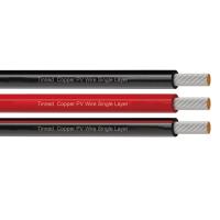 China 6mm2 Solar PV Cable EN50618 Standard Durable 100m/roll for Hybrid Solar PV Systems for sale