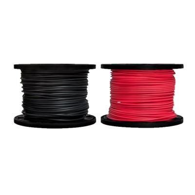 China H1Z2Z2-K 1x6mm2 Solar PV Cable with XLPO Wire Core for Long Lasting Performance in Hybrid Solar PV Systems for sale