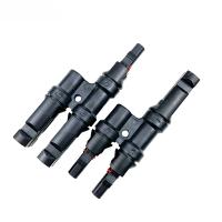 China 6000V Test Voltage IP67 Waterproof 0.15kg Lightweight Solar Branch Connector for Solar Panel Connection for sale