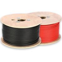 China 25 Years Life Service Solar PV Cable with Tinned Copper Wire Core and 1500V Voltage Rating for Photovoltaic Installations for sale