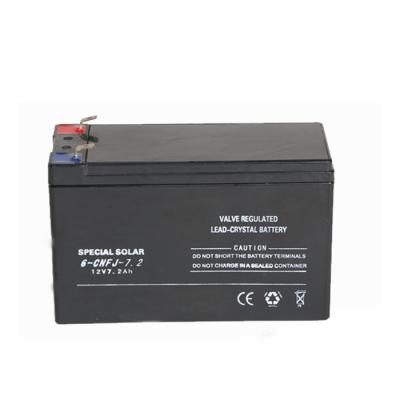 China 7.2Ah Capacity Solar Battery with 30mΩ Internal Resistance and Sealed Design for Renewable Energy Storage for sale