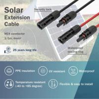 China 6mm2 Inner Conductor DC Solar Cable Comprising Tinned Copper Conductor and XLPE Jacket Material Ideal for Solar Power Wiring for sale