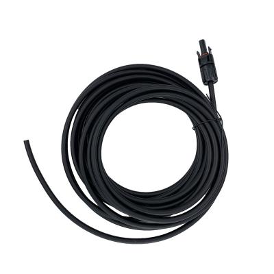 China Temperature minus 40 degrees Celsius to 90 degrees Celsius Solar Direct Current Cable Cable Spec 1x6mm2 designed for and safe solar power wiring solutions for sale