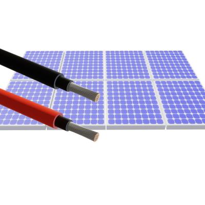 China 1500V DC Solar Cable Flame Retardant Waterproof Photovoltaic Electric Cable for Solar Panels for sale