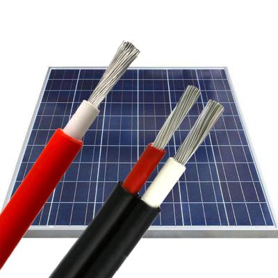 China 1 Core Solar Direct Current Cable Providing Test Voltage AC 6.5kv Designed for Solar Panel Wiring and Electrical Systems for sale