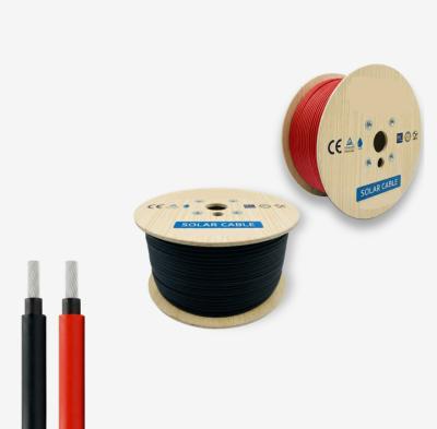 China Solar PV Cable with More Than 25 Years Service Life XLPE Copper Material and 12AWG Cross Section for Solar PV Installations for sale