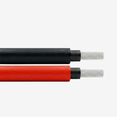 China Temperature minus 40 to 90 degrees Celsius Solar PV Cable H1Z2Z2 K 1x4MM2 Offering Good Chemical Resistance Ideal for Solar Panel Connections for sale
