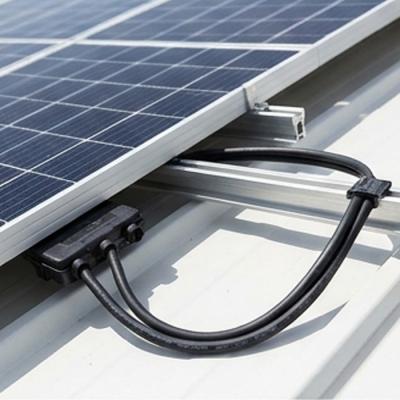 China Uv Resistant DC Solar Cable 1 Core Black Red Robust Insulated Wire Perfect for Solar Panel Wiring and Electrical Projects for sale