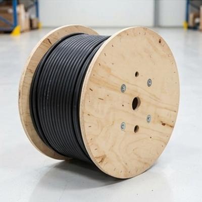China H1Z2Z2-K 1x6mm2 Photovoltaic Electric Cable Made from Cross-linked Polyethylene XLPE Insulation Suitable for Outdoor Solar Power for sale