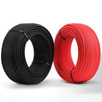 China Waterproof Photovoltaic Electric Cable 6mm2 Optimized for Solar Panel Wiring Providing Stable and Secure Electrical Flow for sale