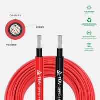 China 50A Solar Direct Current Cable Lengthperroll 100 Meters Or Customized For Solar Power Generation And Electrical Wiring Solutions for sale