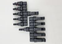 China Black 1 To 5 Solar Branch Connector 1000V DC Waterproof IP67 CE / ISO9001 for sale