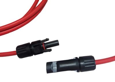 China UV Resistant 1000VDC Solar Powered Extension Cord for sale
