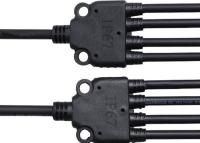 China Black Solar Panel Branch Connector 30A PPO IP67 DC 1000V  Plug / Socket for sale