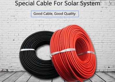 China Non Toxic DC Solar Cable 4mm2 1 Core Deformation Resistant At High Temperature for sale
