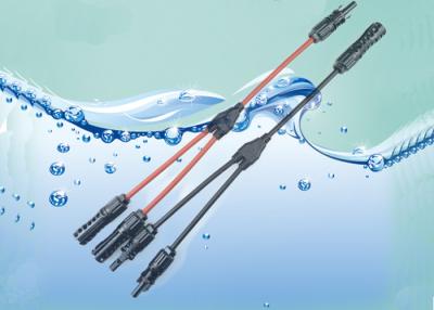 China 1500V 20A Fuse Solar Branch Connector Long Life Use Y Branch Connector IP67 for sale