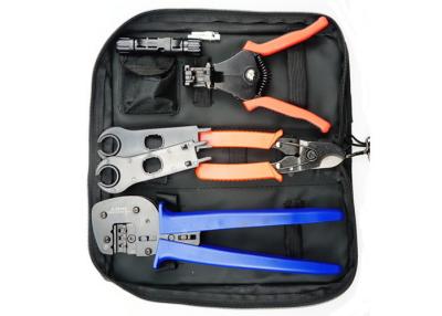 China Durable OEM Solar PV Crimping Tool Kit for 2.5mm² to 6mm² Cables with 270mm Crimper and Complete Accessories for sale