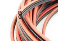 China 4mm² Twin Core DC Solar PV Cable 100 Meter Roll - DC 1000/1800V, 55A Current Capacity, TUV Certified for sale