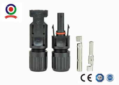 China 4.0mm Terminal Copper PV Module Connector 30A 1000V DC IP67 Waterproof TUV Certified for sale