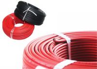 China Red EN50618 XLPE Insulation 4mm 1500V DC Solar Cable for sale