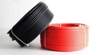 China TUV PV1-F 4mm² Single Core DC Solar Cable 1800V Fire Resistant with 55A Current Capacity for sale