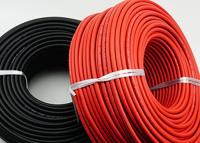 China 6mm² Solar PV Cable 200m Black DC 1500V 60Amp Tinned Copper XLPE Insulation for sale