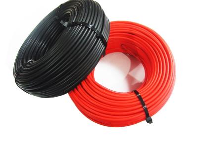China Electric TUV RoHS UV Resistant 6mm Photovoltaic Cable 10AWG for sale