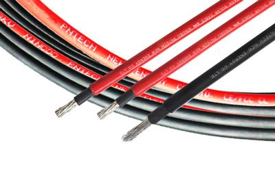 China XLPO Tinned Copper DC 1.5KV 4mm Solar Cable - 70A Rated Current, 5.09 Ω/km Resistance for sale