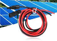 China 20ft 12 AWG CE TUV Solar Panel Extension Cable for sale