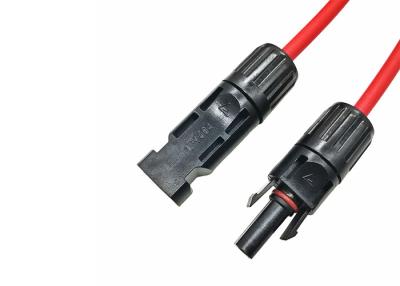 China 30 Feet 6mm2 10awg Solar Panel Extension Cable With Female And Male Connector Adaptor for sale